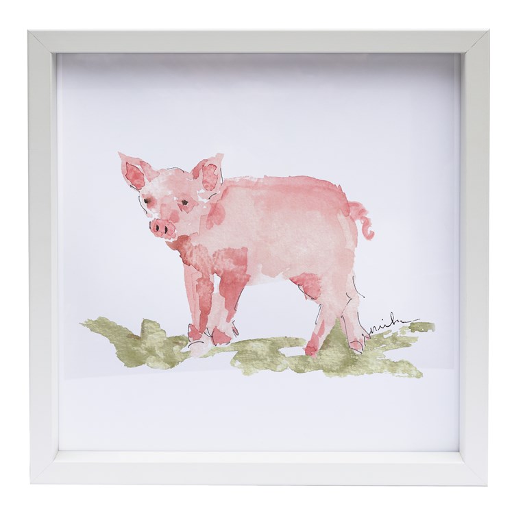 Animal WOOD Frames - Pig | Ivystone