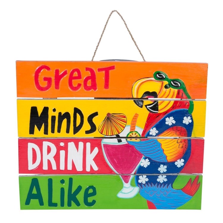GREAT MINDS SLAT SIGN | Ivystone