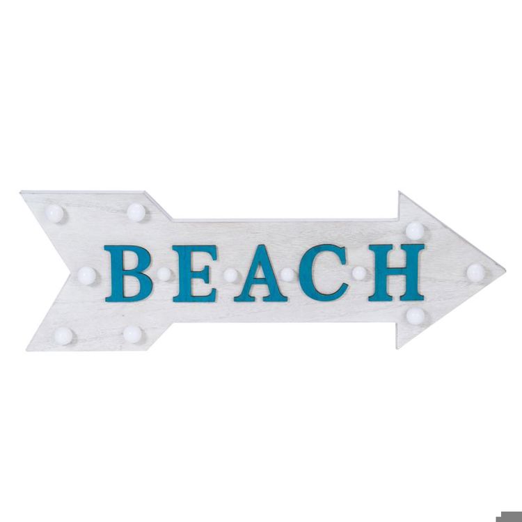 MARQUEE BEACH ARROW SIGN | Ivystone