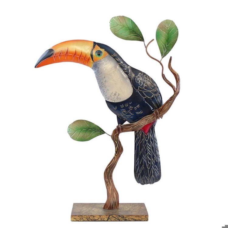 CAPIZ TOUCAN FIGURE | Ivystone