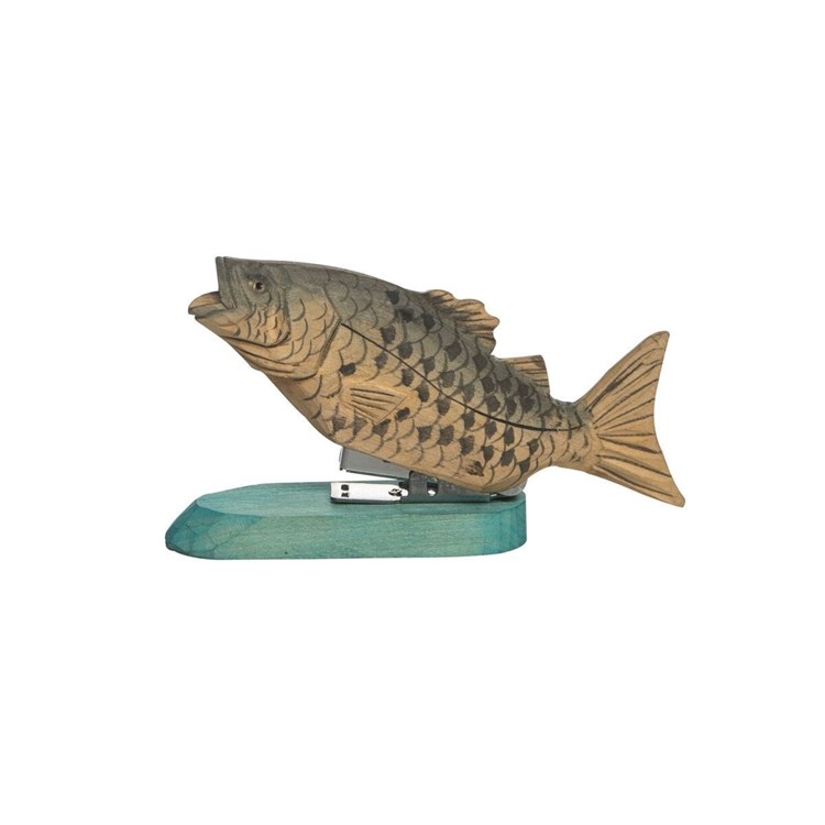 8 WOOD FISH STAPLER | Ivystone