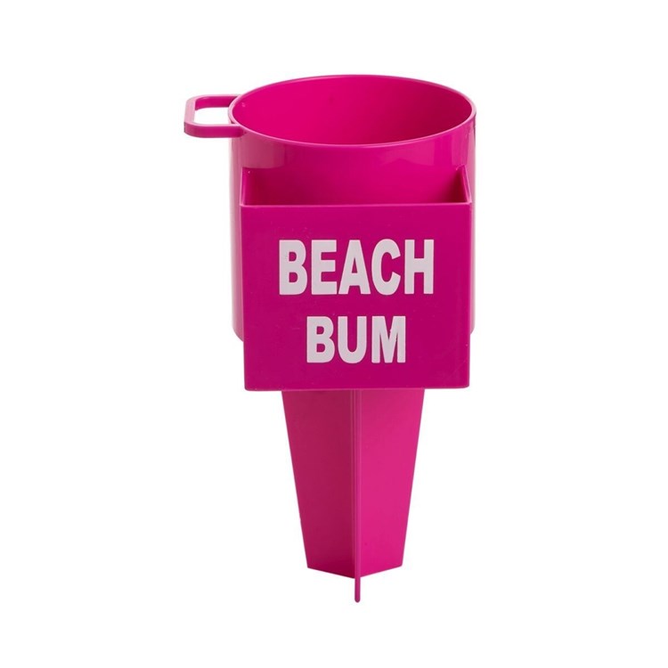 8 PLASTIC PINK BEACH BUM DRINK SPIKE | Ivystone