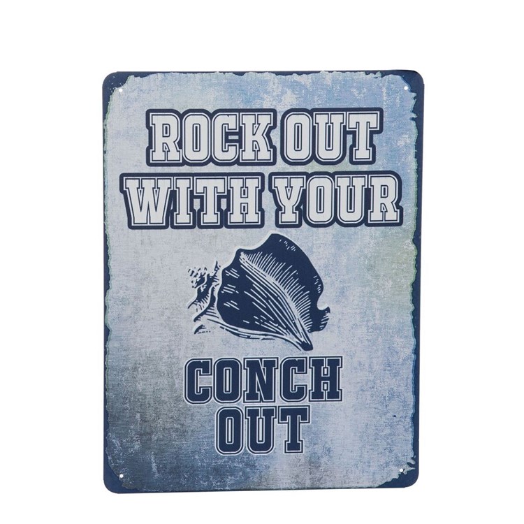 ROCK OUT METAL SIGN | Ivystone