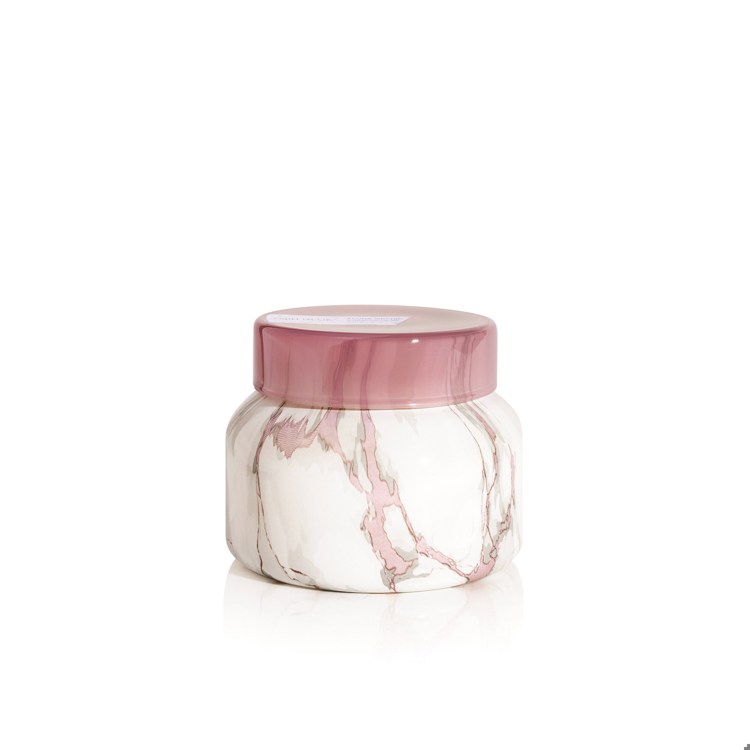 ALOHA ORCHID MODERN MARBLE SIGNATURE JARS, 19 oz | Ivystone