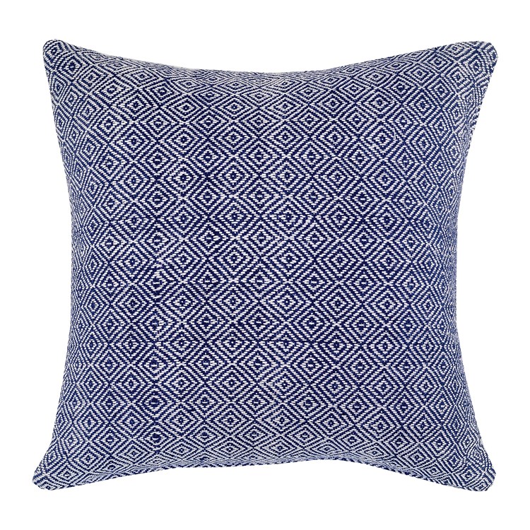 Diamond Indigo Pillow | Ivystone
