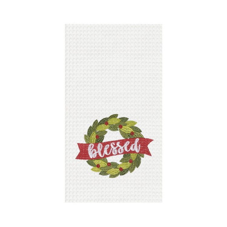 Blessed Wreath Towel | Ivystone