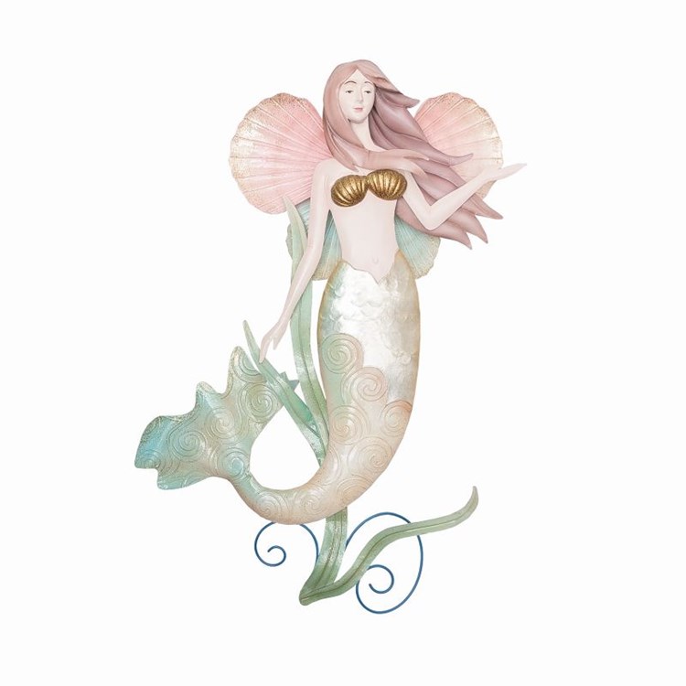 Mermaid Angel Capiz Art | Ivystone