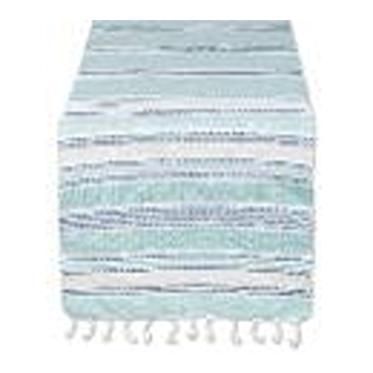 Tidal Stripe Fouta Table Runner | Ivystone