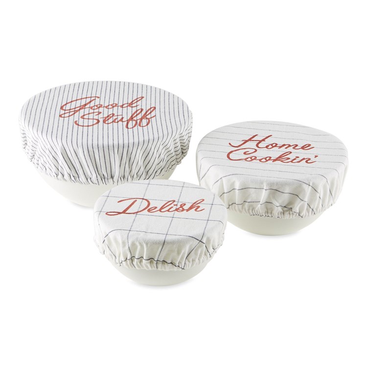 GOOD STUFF REUSABLE DISH COVERS SET OF 3 | Ivystone