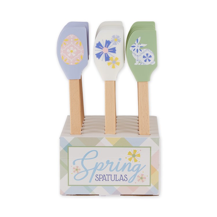 Easter Sweets Assorted Silicone Spatula 18 PK PDQ | Ivystone