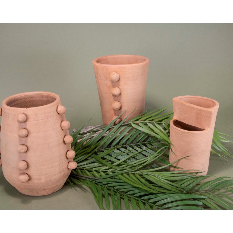 Split Level Terracotta Vase | Ivystone