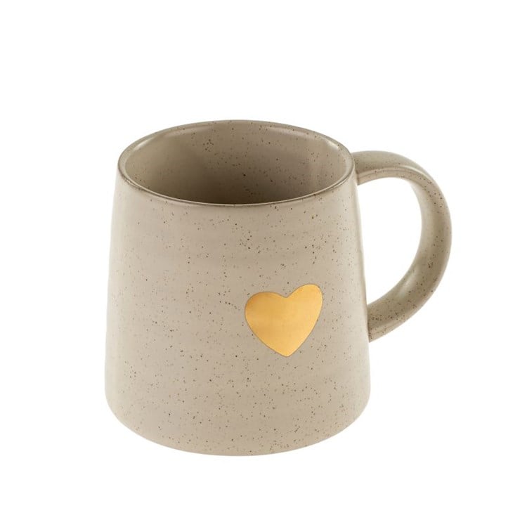 Gold Heart Mug L | Ivystone