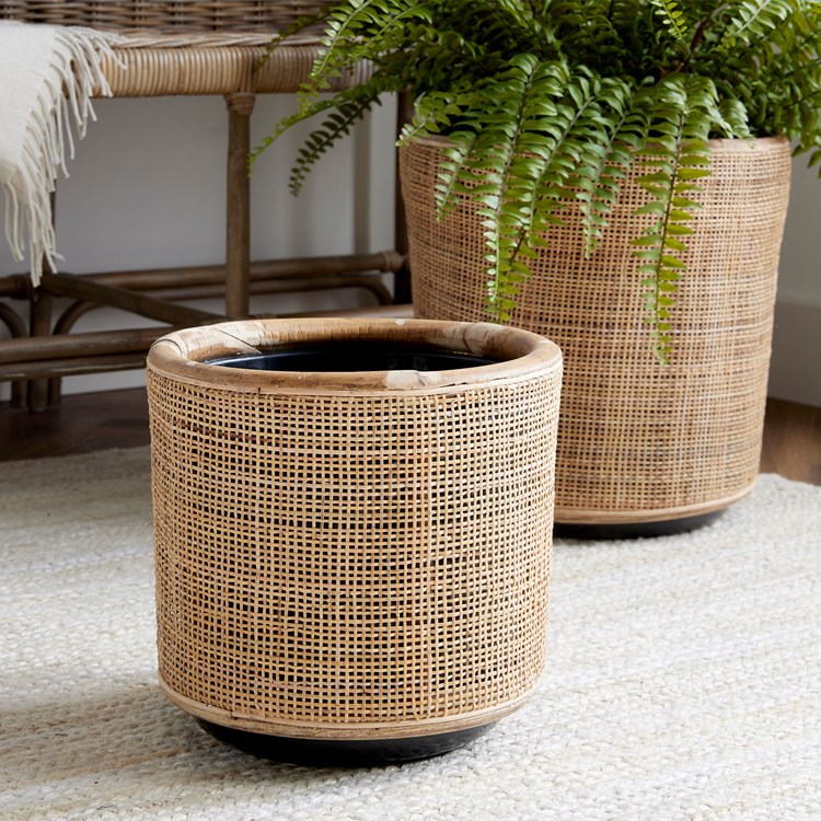 LYLA DRY BASKET PLANTERS, SET OF 2 | Ivystone