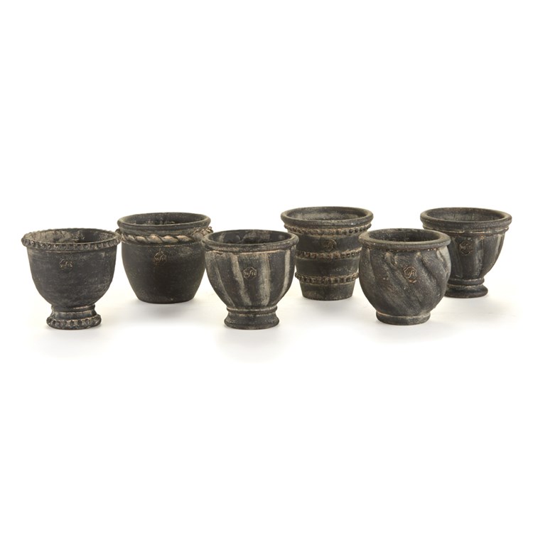WAKEFIELD HANDMADE MINI POTS, SET OF 6 | Ivystone