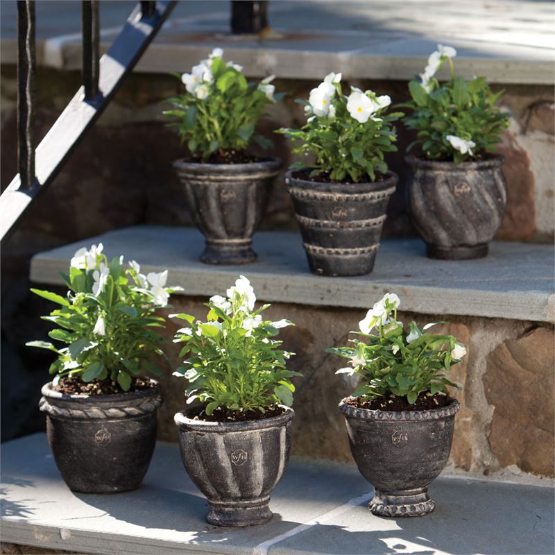 WAKEFIELD HANDMADE MINI POTS, SET OF 6 | Ivystone
