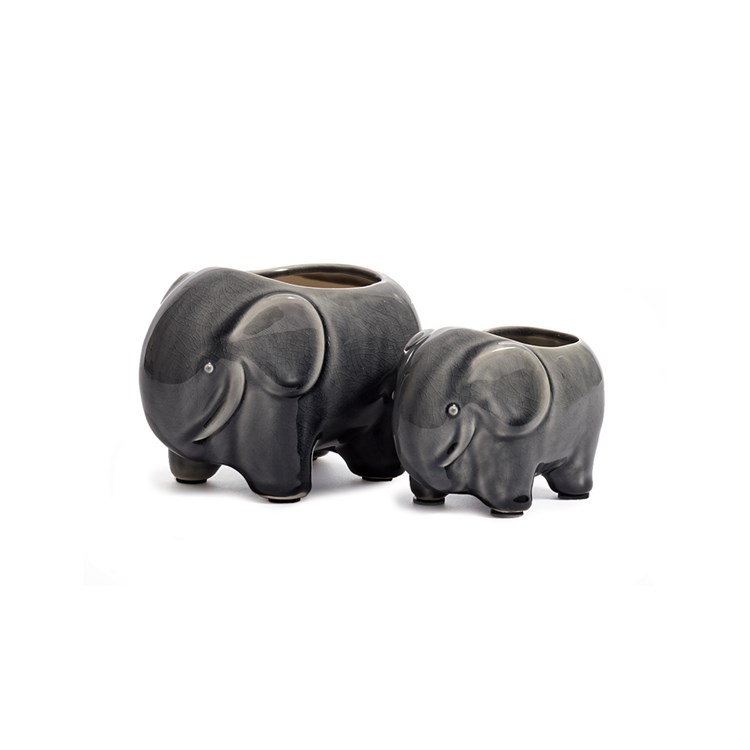 JAVA ELEPHANT POTS, SET OF 2 | Ivystone