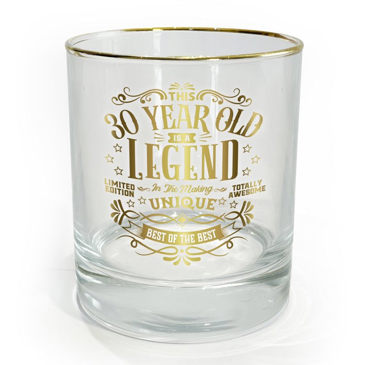 LOTW - 30 Years - 8 oz Rocks Glass | Ivystone