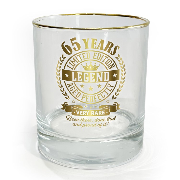 LOTW - 65 Years - 8 oz Rocks Glass | Ivystone