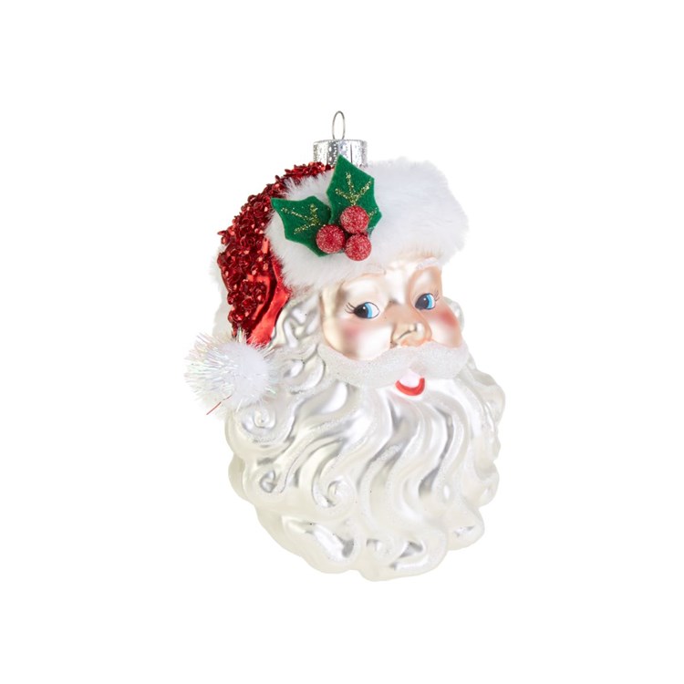 5 Santa Face Ornament | Ivystone