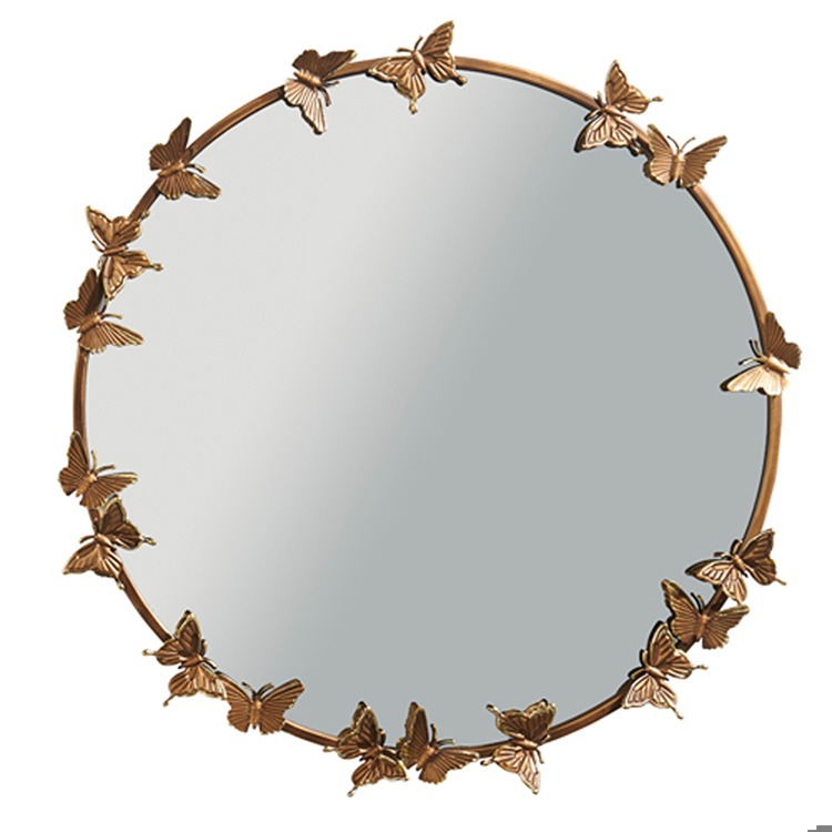 24 Round Butterfly Mirror | Ivystone