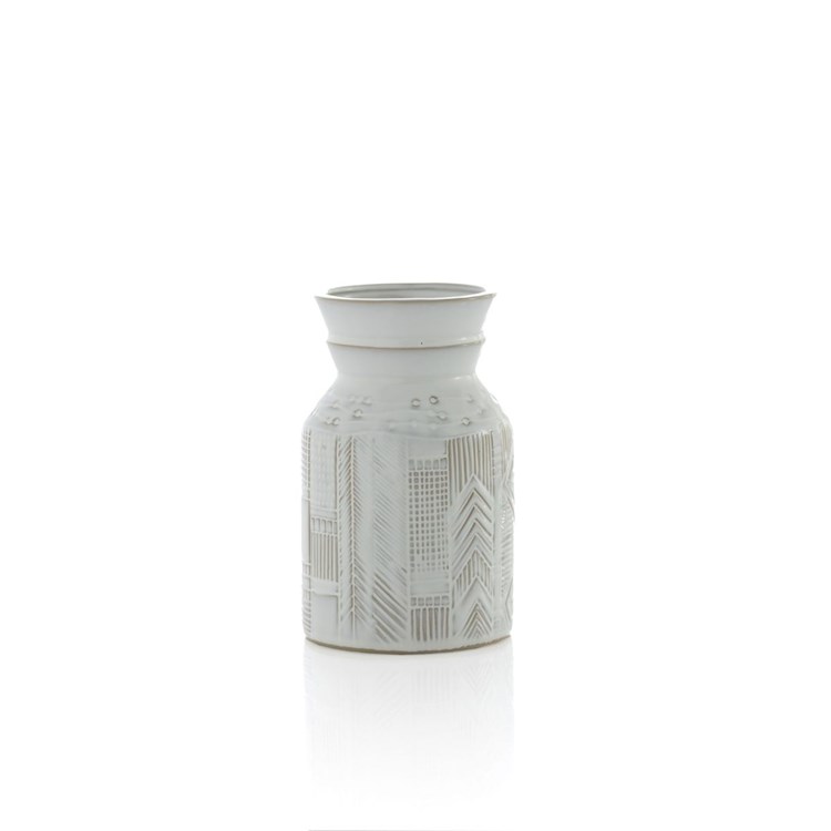 SMALL AUSTIN VASE,IVORY | Ivystone