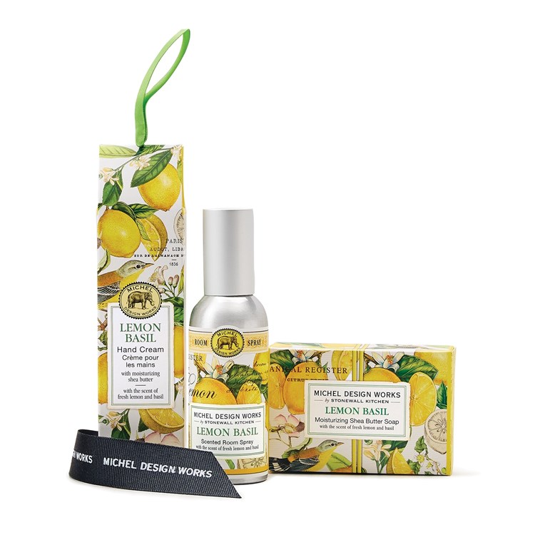 Lemon Basil Powder Room Essentials | Ivystone