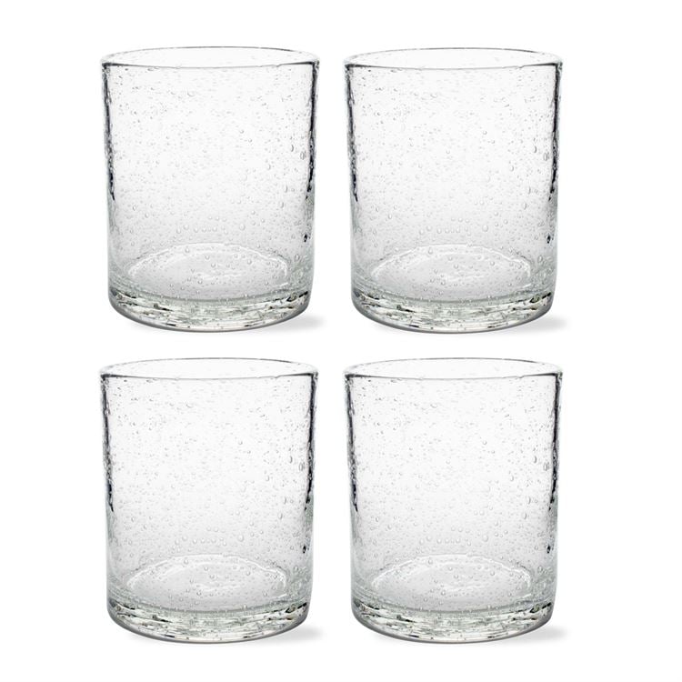 BUBBLE GLASS DBL OLD FASHIONED | Ivystone