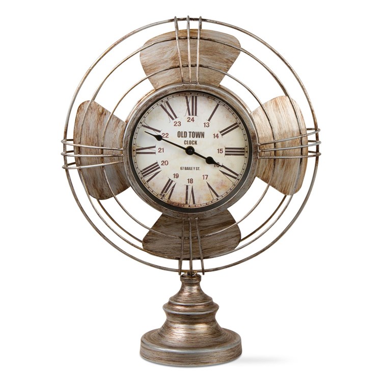 VINTAGE FAN CLOCK | Ivystone