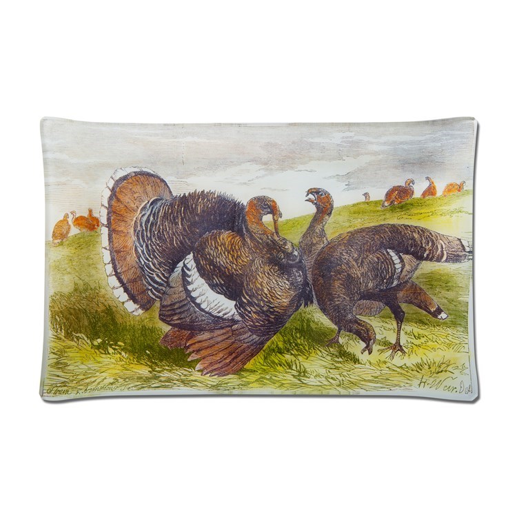 ARCHIVAL TURKEY GLASS PLATE | Ivystone