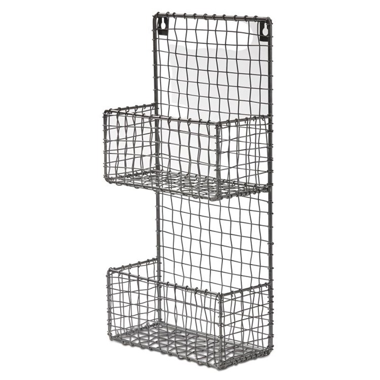 WIRE WALL MOUNT BASKET STORAGE | Ivystone