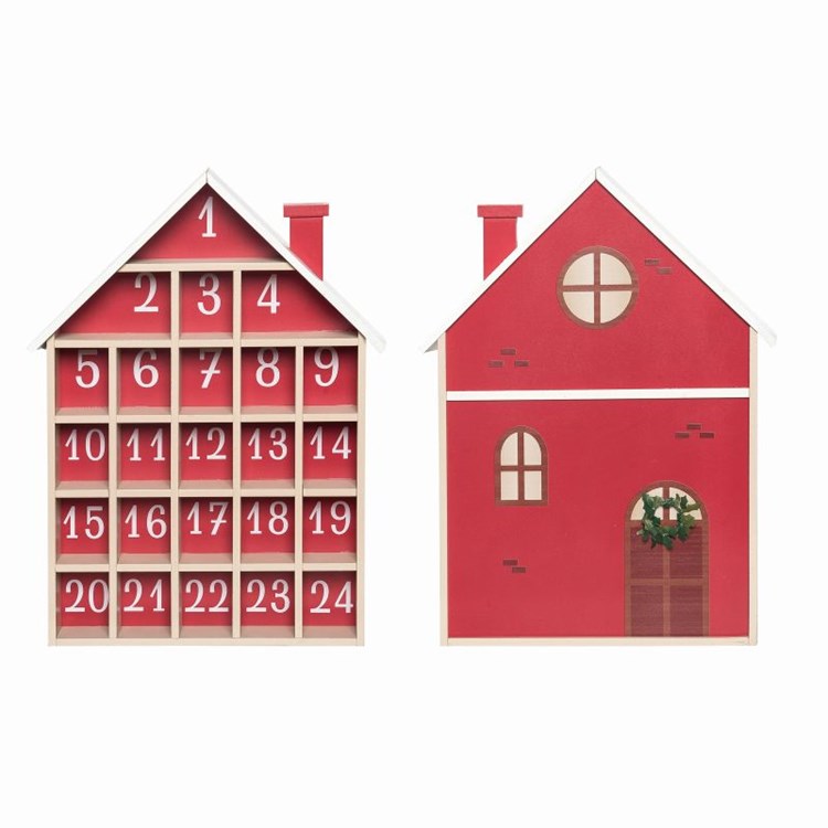 MDF Advent Calendar House Decor | Ivystone