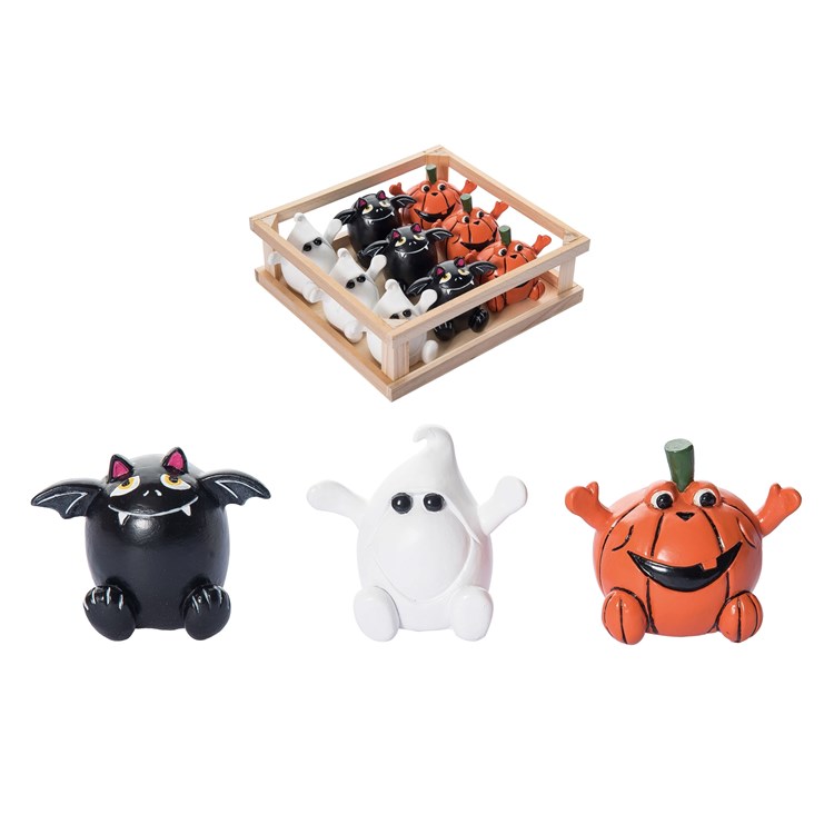 Mini Res Spooky Character Figs In Crate S/9 | Ivystone