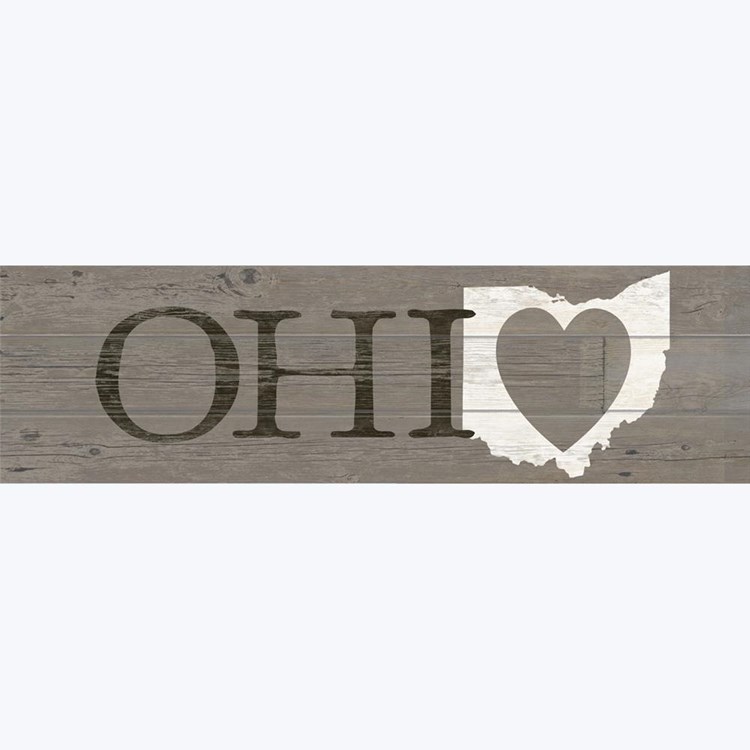 Wood Ohio Wall Plaque | Ivystone
