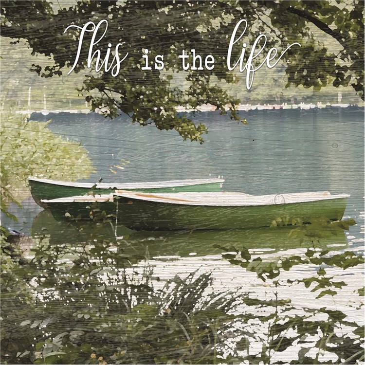 Wood This is the life Wall Plaque | Ivystone