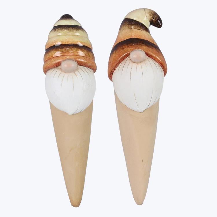 Ceramic Gnome Water Stake 2 Ast | Ivystone