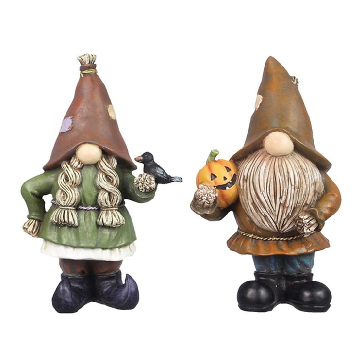 Resin Cottage Core Gnomes Tabletop Decor, 2As | Ivystone