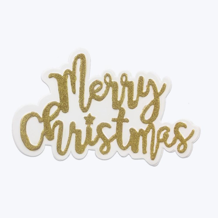 Metal Merry Christmas Cutout Wall Sign | Ivystone