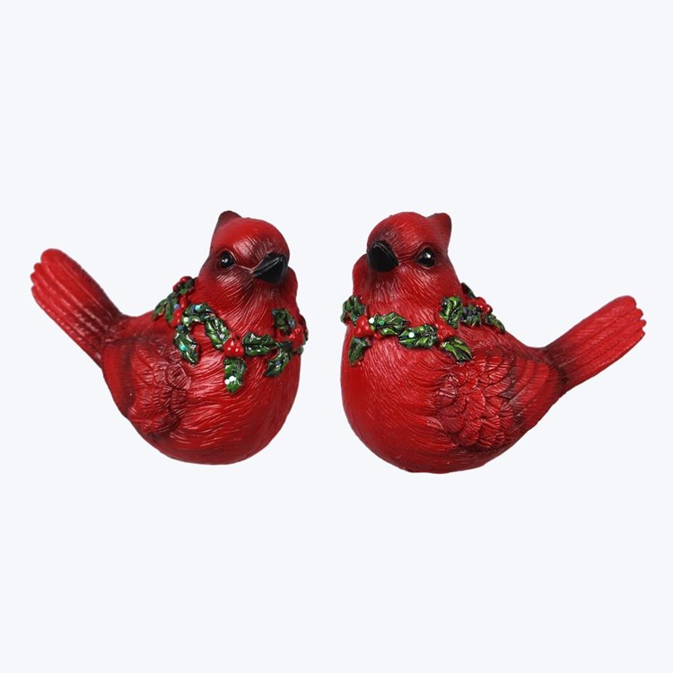 Resin Cardinal, 2 Assorted | Ivystone