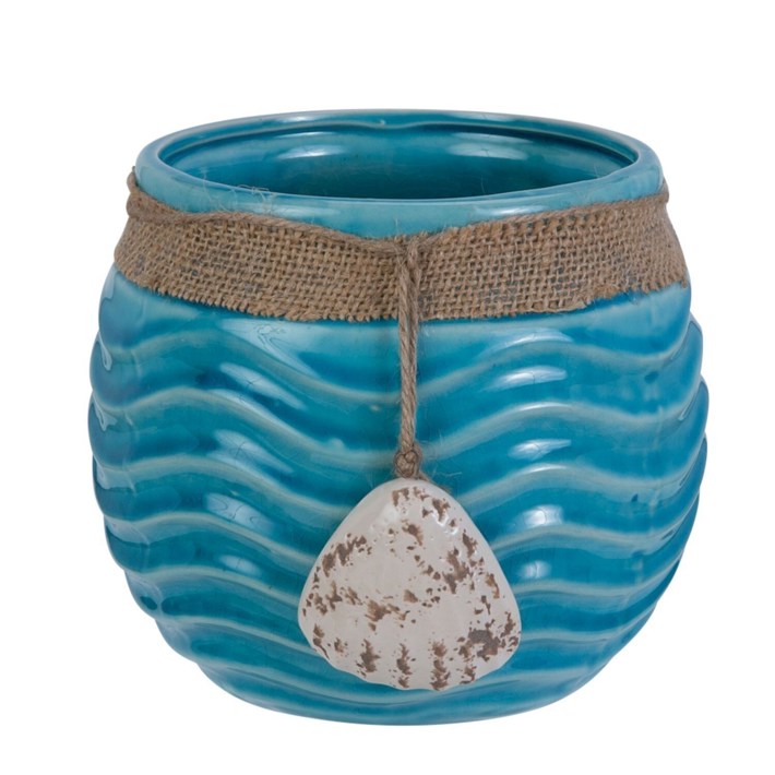 LG Blue Wave Ceramic Holder | Ivystone