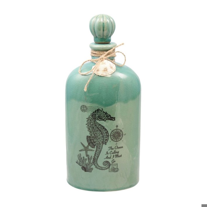 TEAL CERAMIC JUG | Ivystone