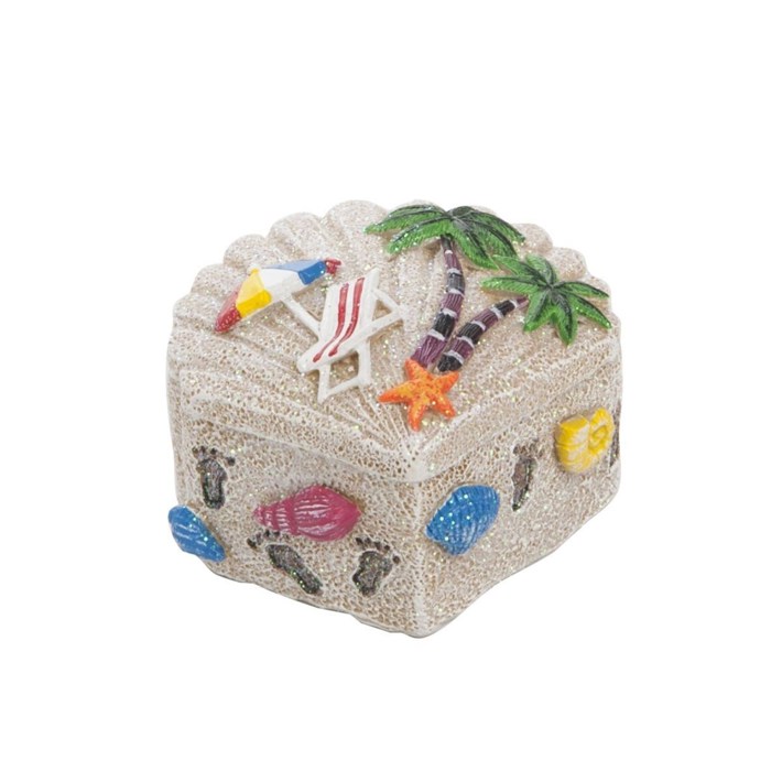 POLYRESIN SAND SHELL BOX | Ivystone