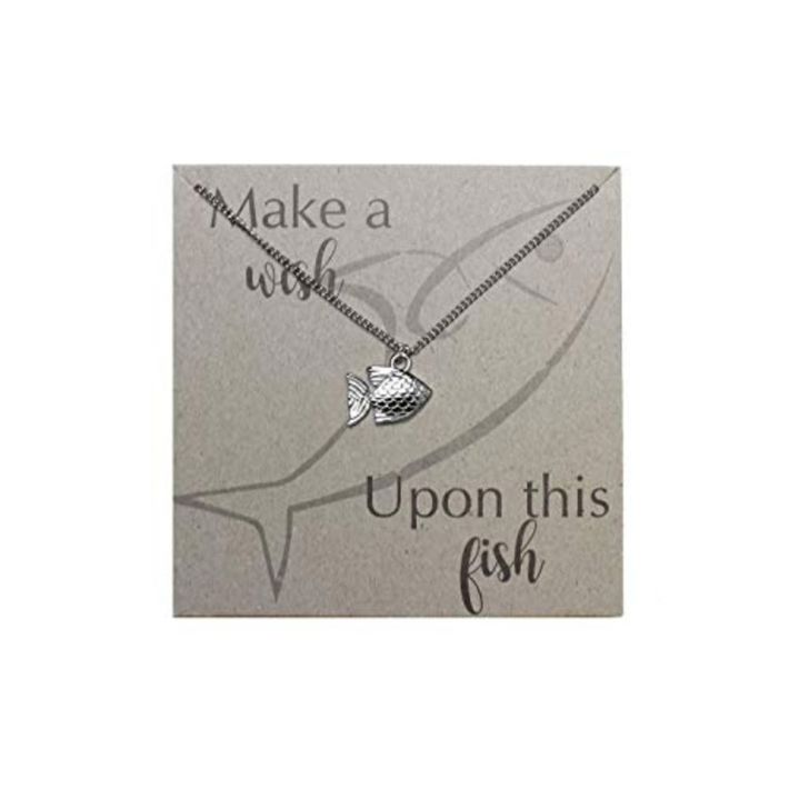 SILVER FISH NECKLACE | Ivystone