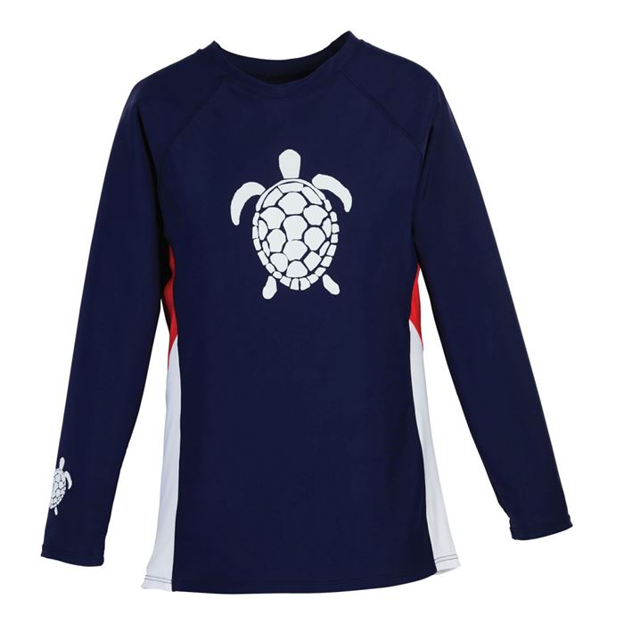 TURTLE SWIM SHIRT NVY L | Ivystone