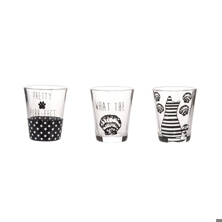 24 Glass Shot Glasses S3 Ivystone