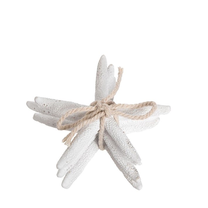 RESIN WHITE MINI SEA STAR SET | Ivystone