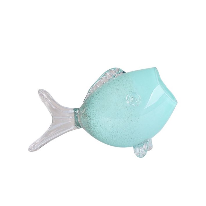 LG AQUA GLASS PUFFER FISH VAS | Ivystone
