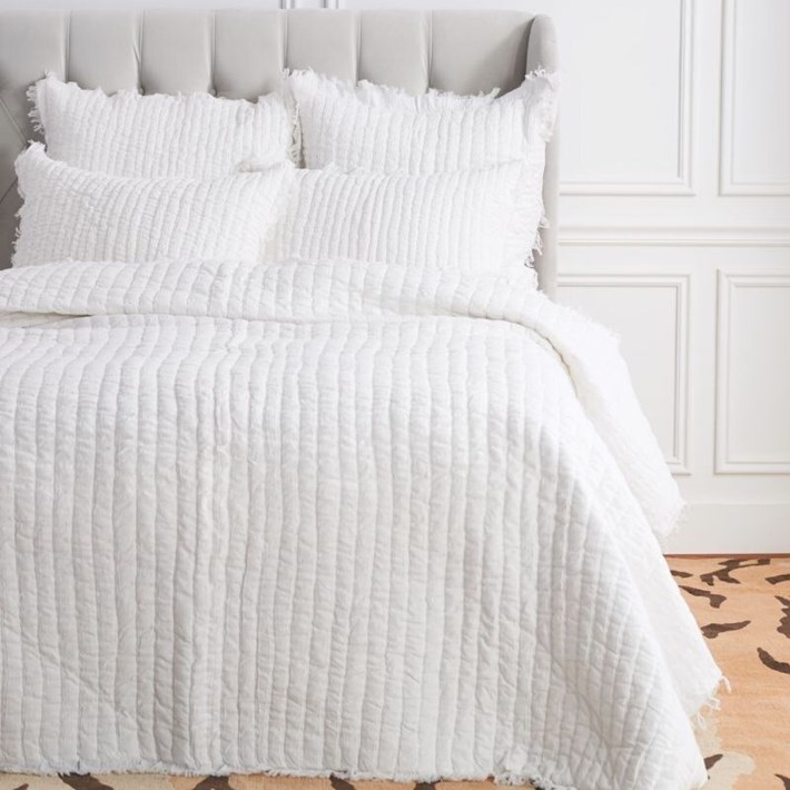 Anika Dove King Quilt | Ivystone