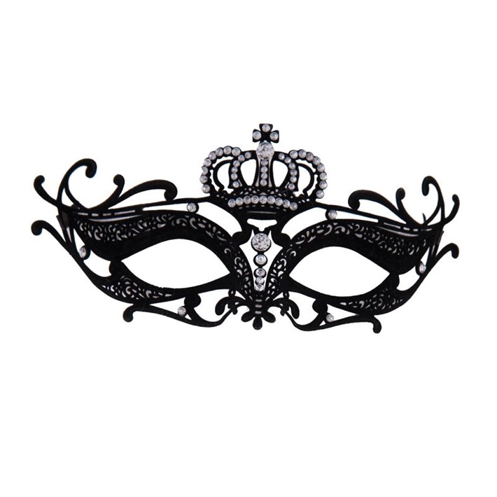 Queen Diamond Flocked Mask | Ivystone