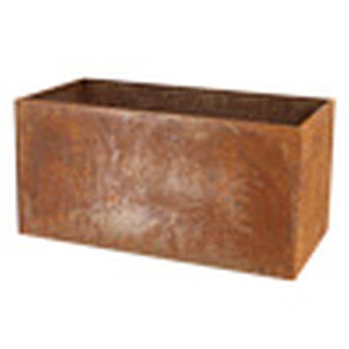 Rectangular Corten Steel Planter - Large | Ivystone