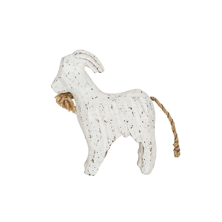 Prescott Goat Figure White | Ivystone